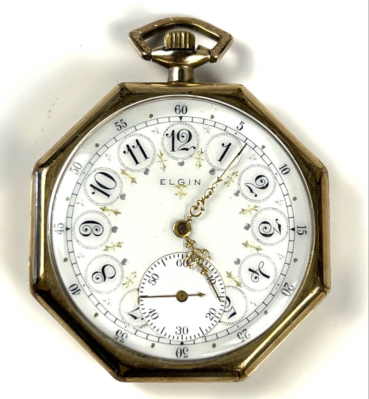 Vintage Elgin Octagonal Pocket Watch | Campbell (California, USA ...