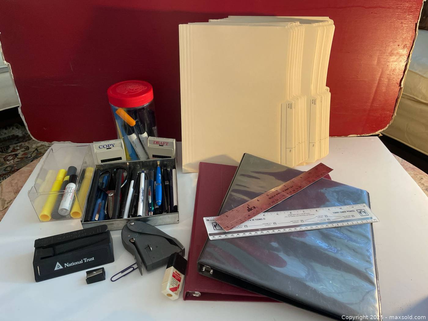 Assorted Office Supplies Lot with Vintage Items | Toronto (Ontario ...