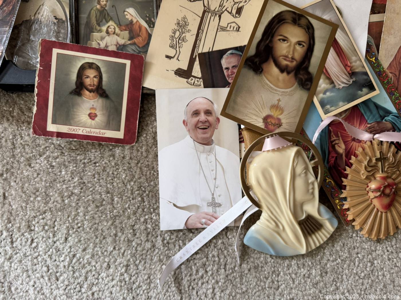 Large Lot of Religious Art, Statues & Devotional Items | Wilmington ...