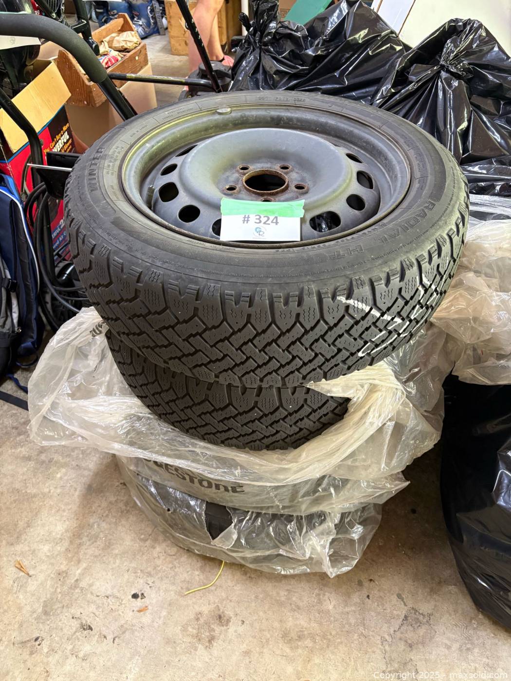 (4x)Radial HT Winter Tires on Rims - Size P205/55R16, 89S | West ...
