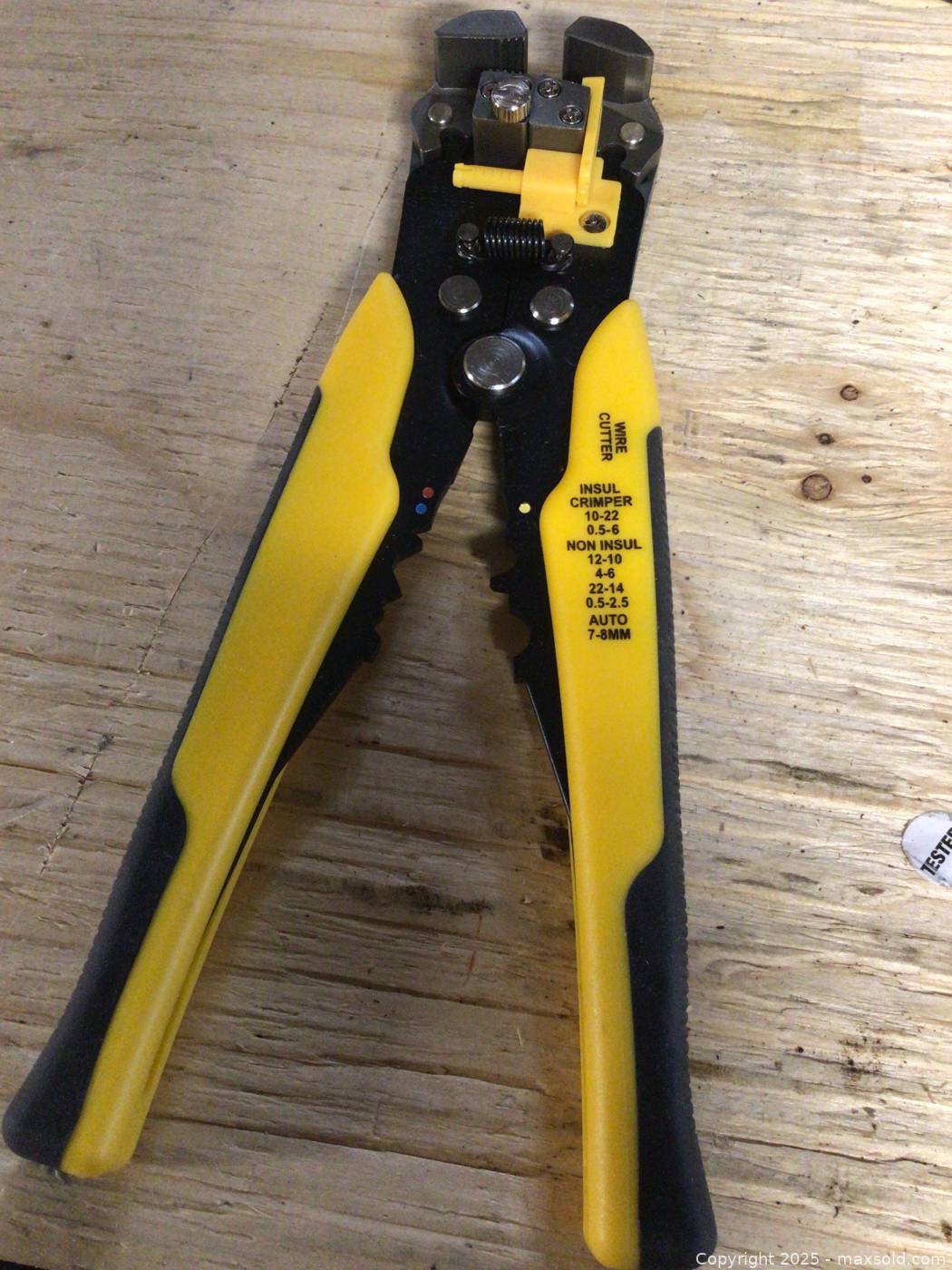 Electricians Wire Cutter/Stripper plus Lot of 6 Shorter Extension Cords ...