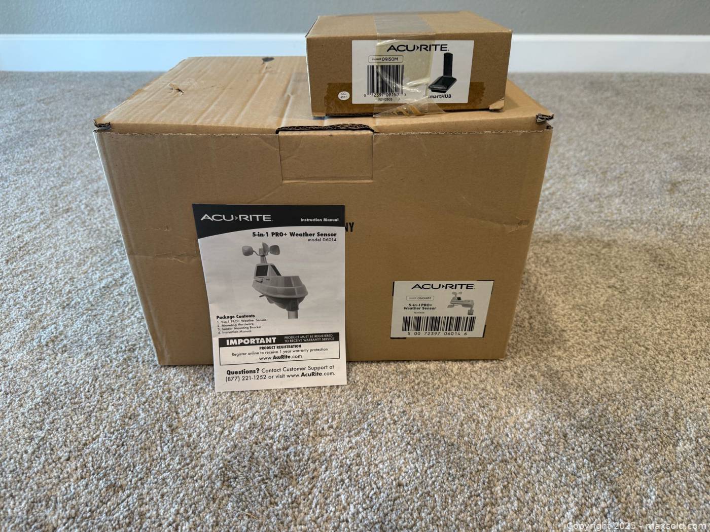 NEW Acurite 5-in-1 Pro+ Weather Sensor | Parker (Colorado, USA) SELLER ...