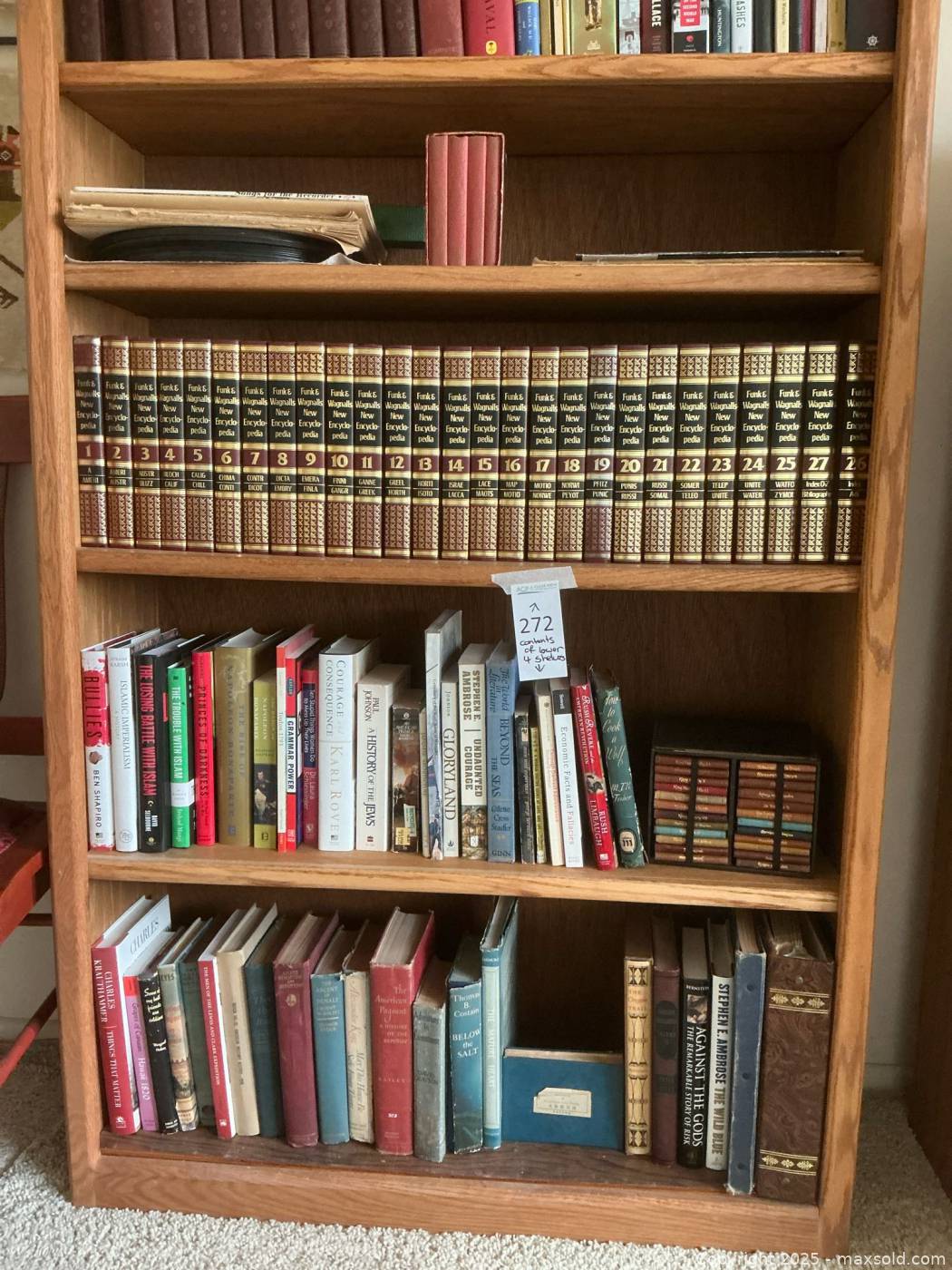 Mini leather-bound works of Shakespeare , vinyl records, and books ...