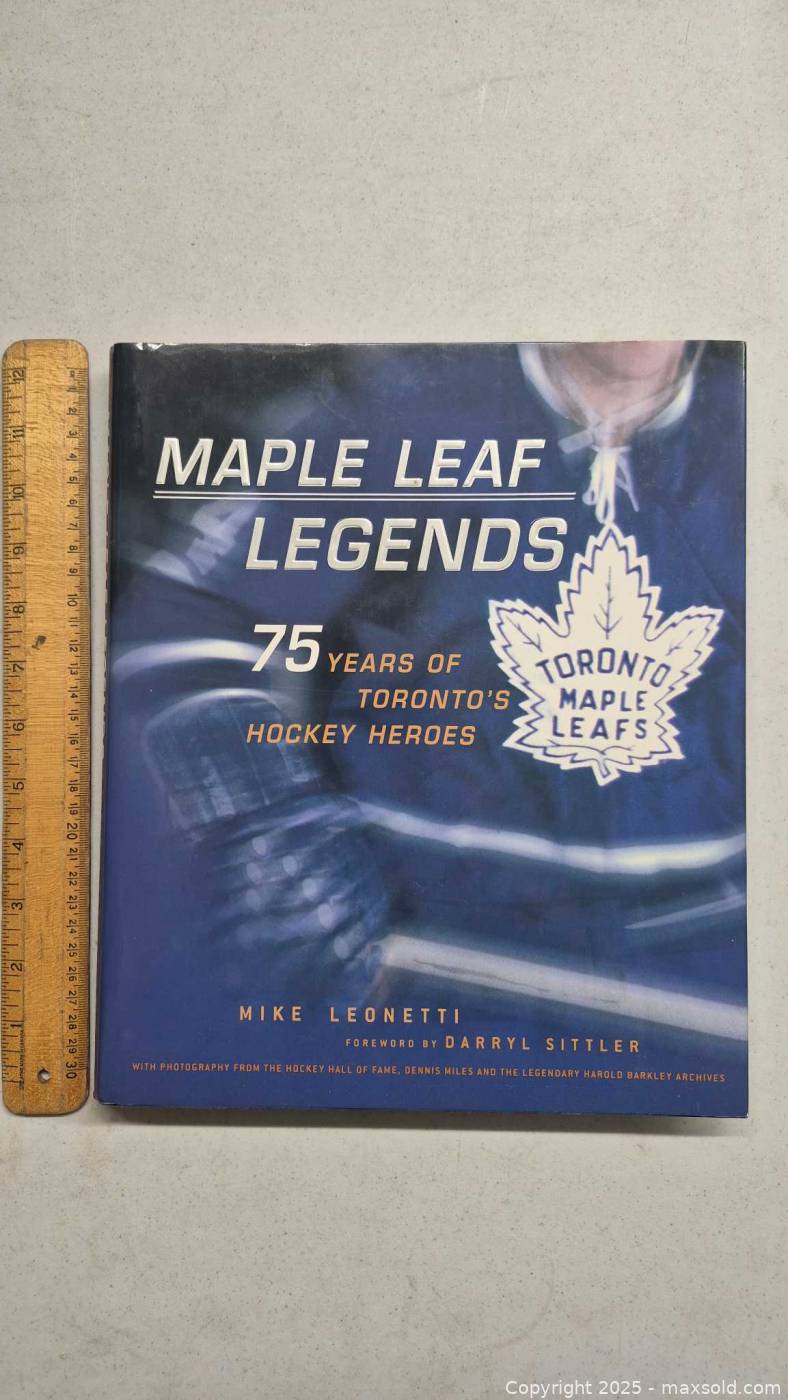 Maple Leaf Legends book | Toronto (Ontario, Canada) SELLER MANAGED ...