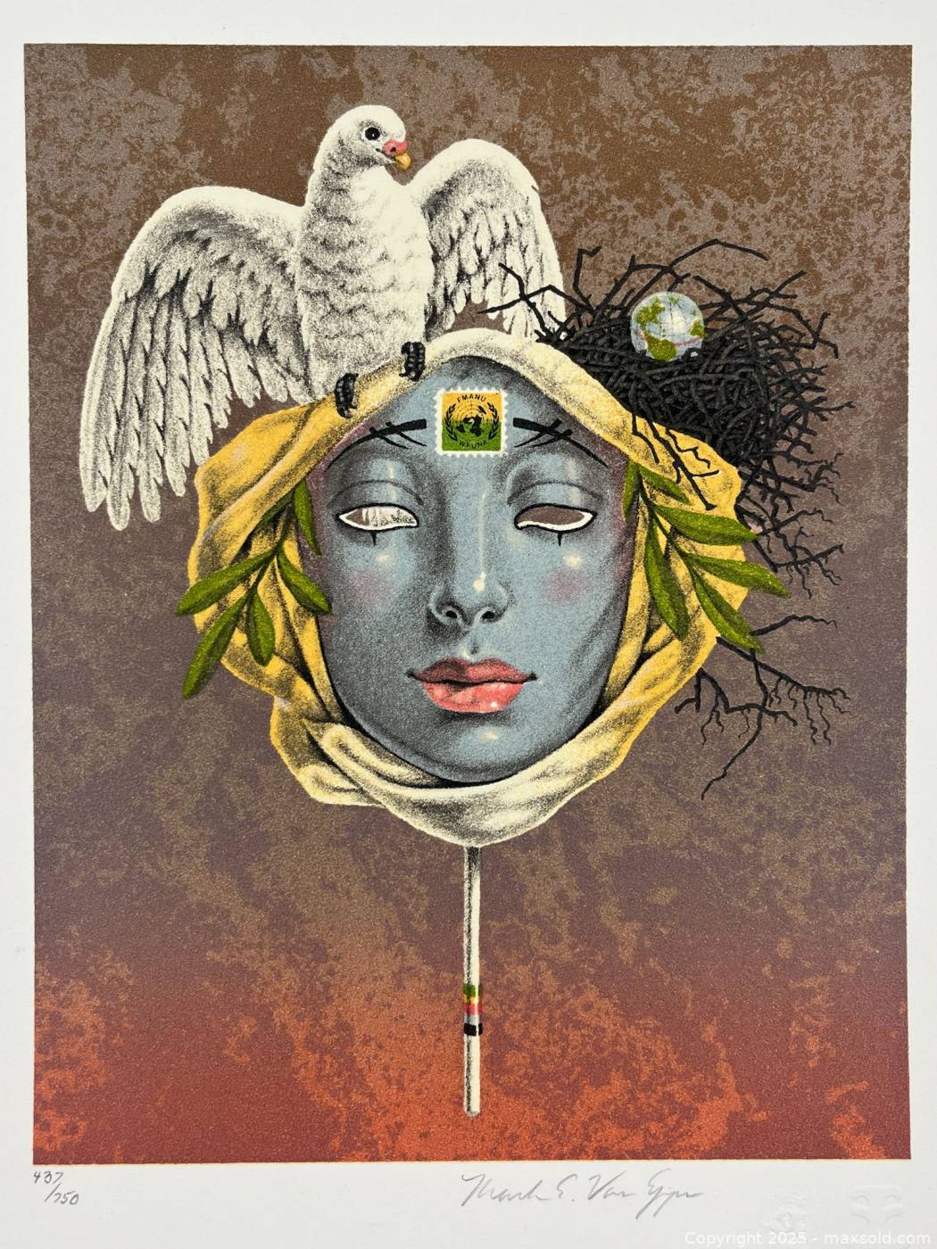 VAN EPPS, MARK - SIGNED LTD ED ART PRINT, UNITED NATIONS | Toronto ...