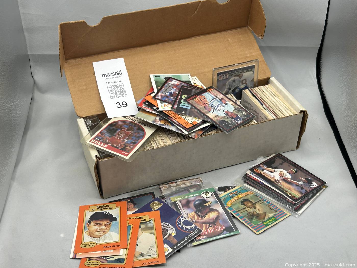 Vintage Sports Trading Cards – Baseball, Basketball & Football – 1980s ...