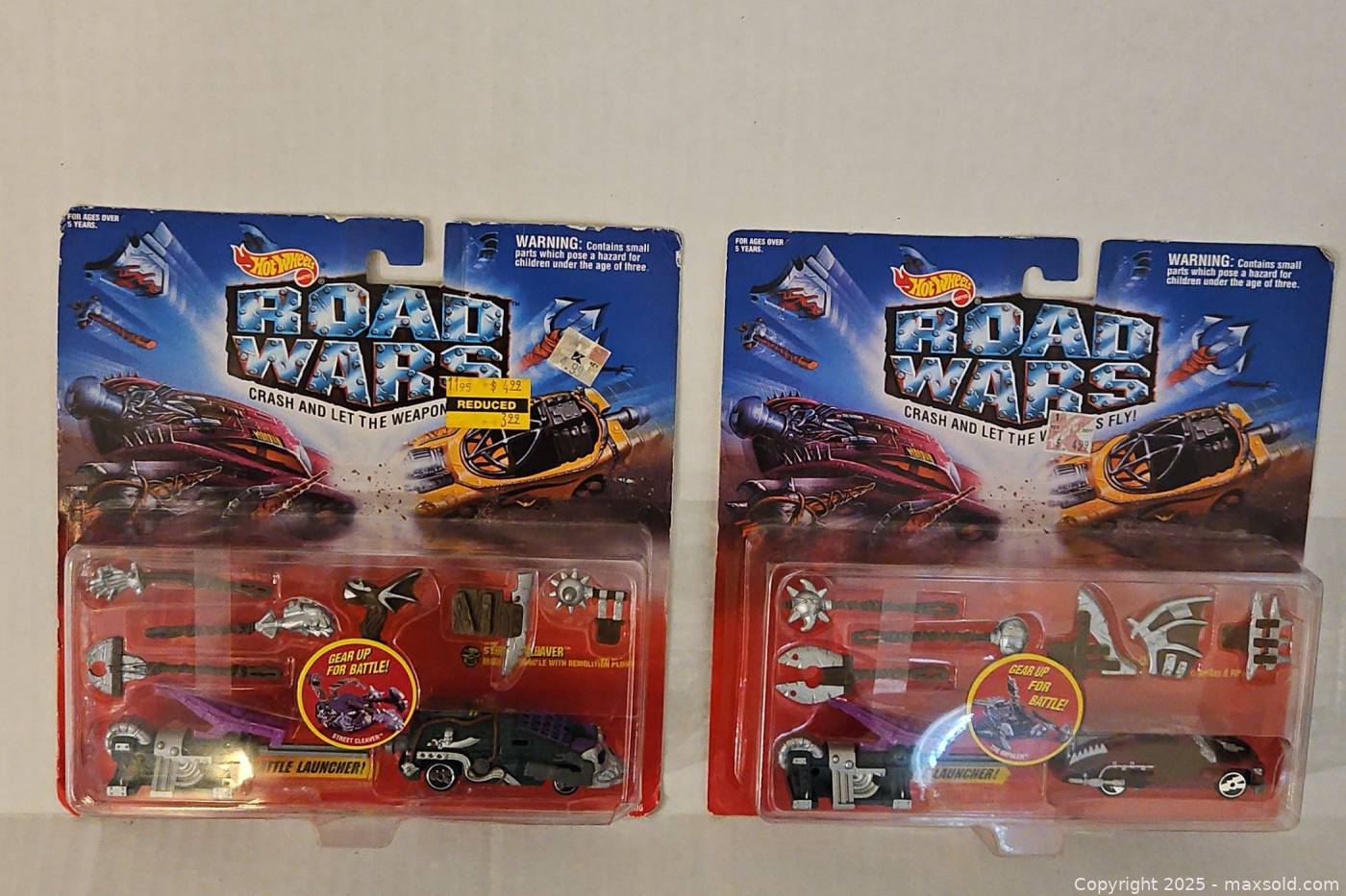 Pair Of Hot Wheels Road Wars | Riverview (Florida, USA) SELLER MANAGED ...